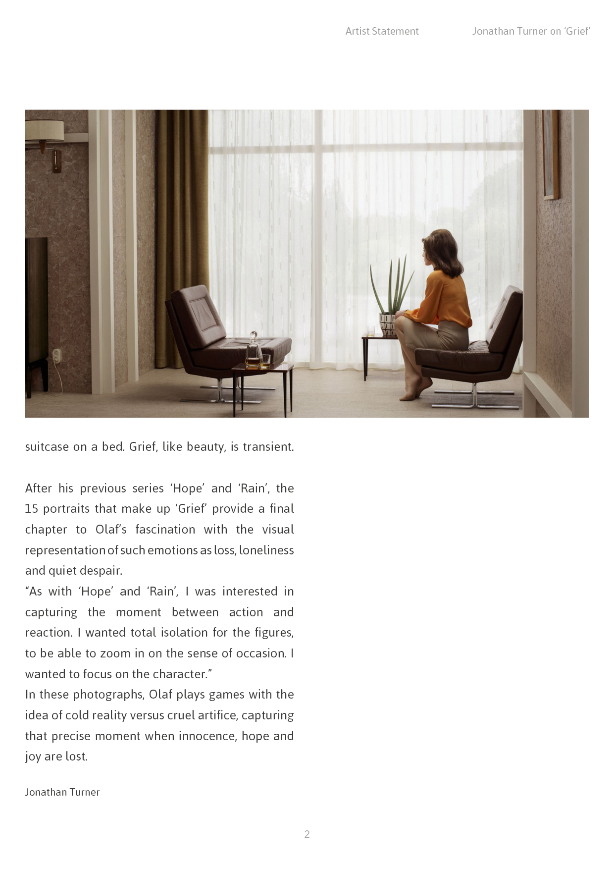 Grief, 2007 | Erwin Olaf