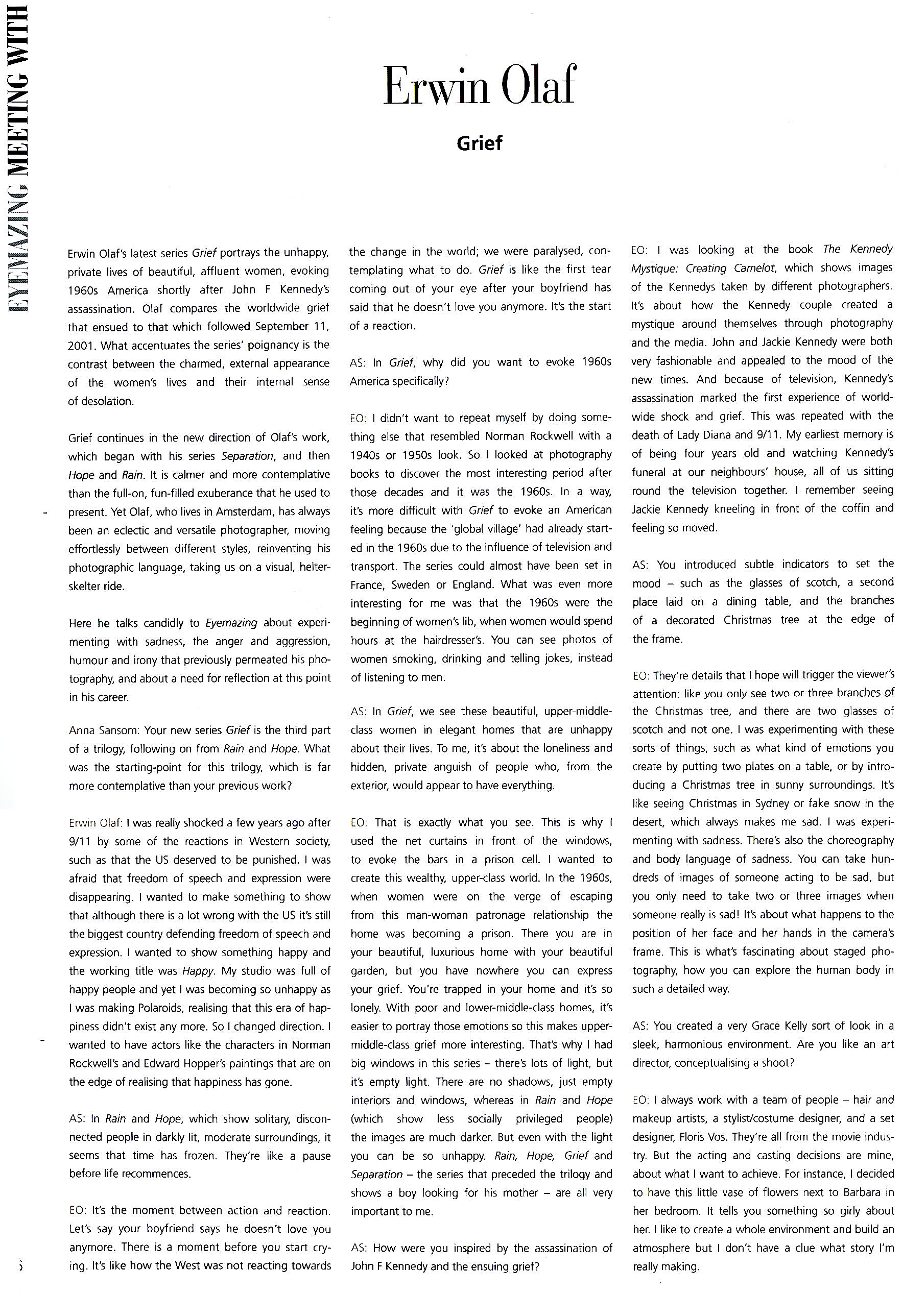 Grief, 2007 | Erwin Olaf