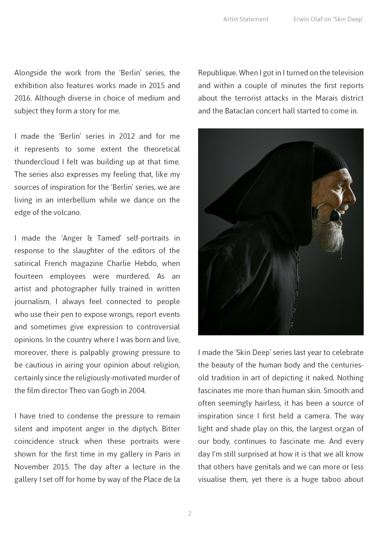Skin Deep, 2015 | Erwin Olaf